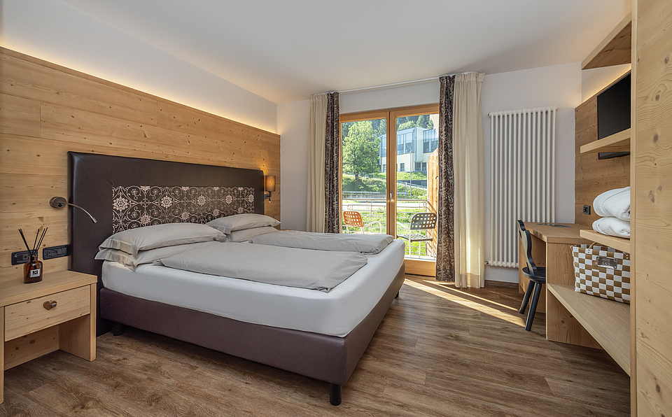 Family room in the sport hotel, Val di Sole, Italy